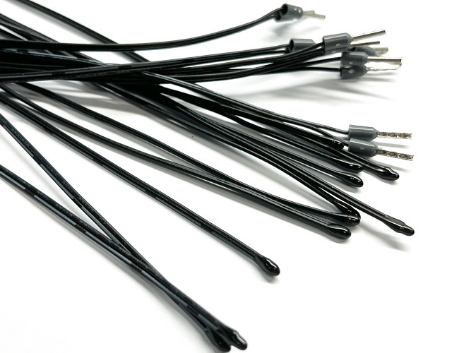 Precision NTC Thermistor PVC Tubular Pre Insulated Terminal