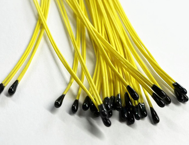 Radial Leaded Epoxy Thermistor Temperature Sensor 100MΩ Insulation ...
