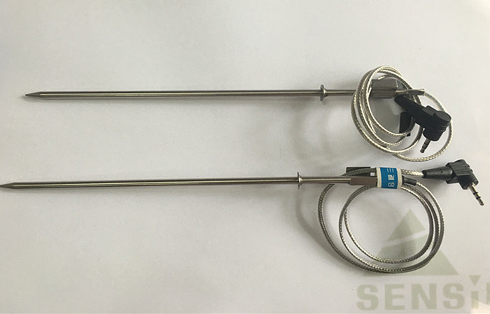 Sharped Stainess Steel Temperature Probe For Temp. Measurement Or ...