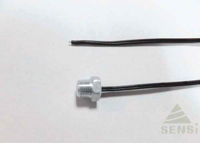 Threaded Aluminium Tubes NTC Temperature Sensor For Temperature Measurement